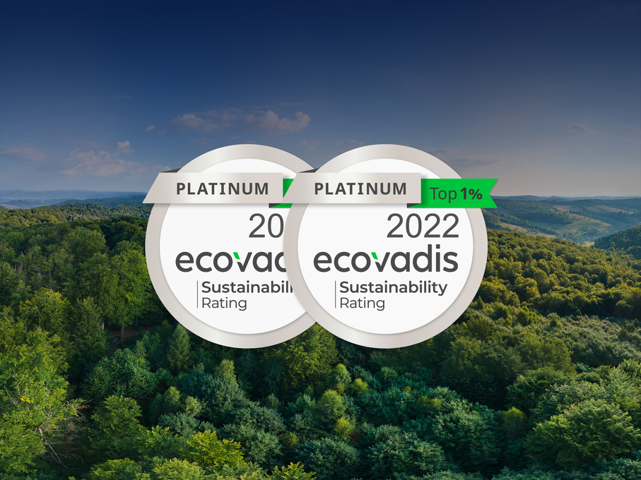 STARK Group's sustainability efforts recognised with EcoVadis Platinum :: STARK Group